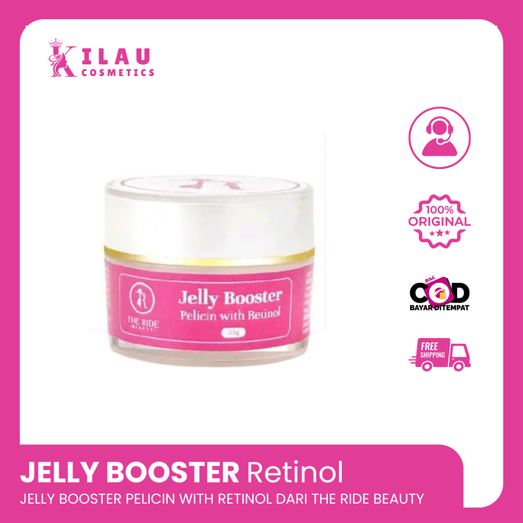 Jual JELLY BOOSTER Pelicin With Rethinol | Pencerah Wajah The Ride ...