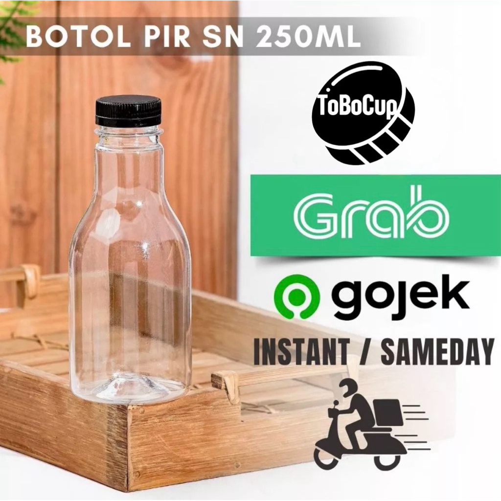 Jual INSTANT SAMEDAY Botol Pir Plastik 250ml / Botol Cikita / Botol ...