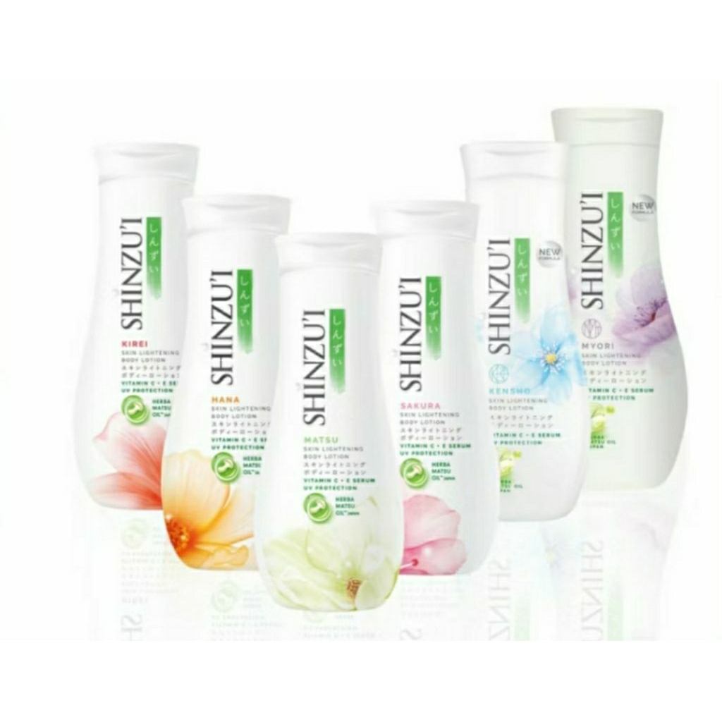 Jual Shinzui body lotion 210 ml matsu myori ayumi sakura hana ayumi ...