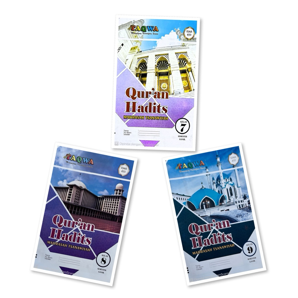 Jual BUKU LKS SMP MTS QURAN DAN HADIST KELAS 7 8 9 KURIKUM MERDEKA SEMESTER 1 GANJIL TA. 2025 ...