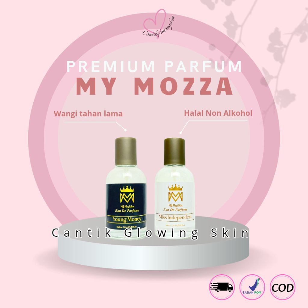Jual CANTIK GLOWING SKIN My Mozza Parfume Original 30ml Botol Lama | Shopee Indonesia