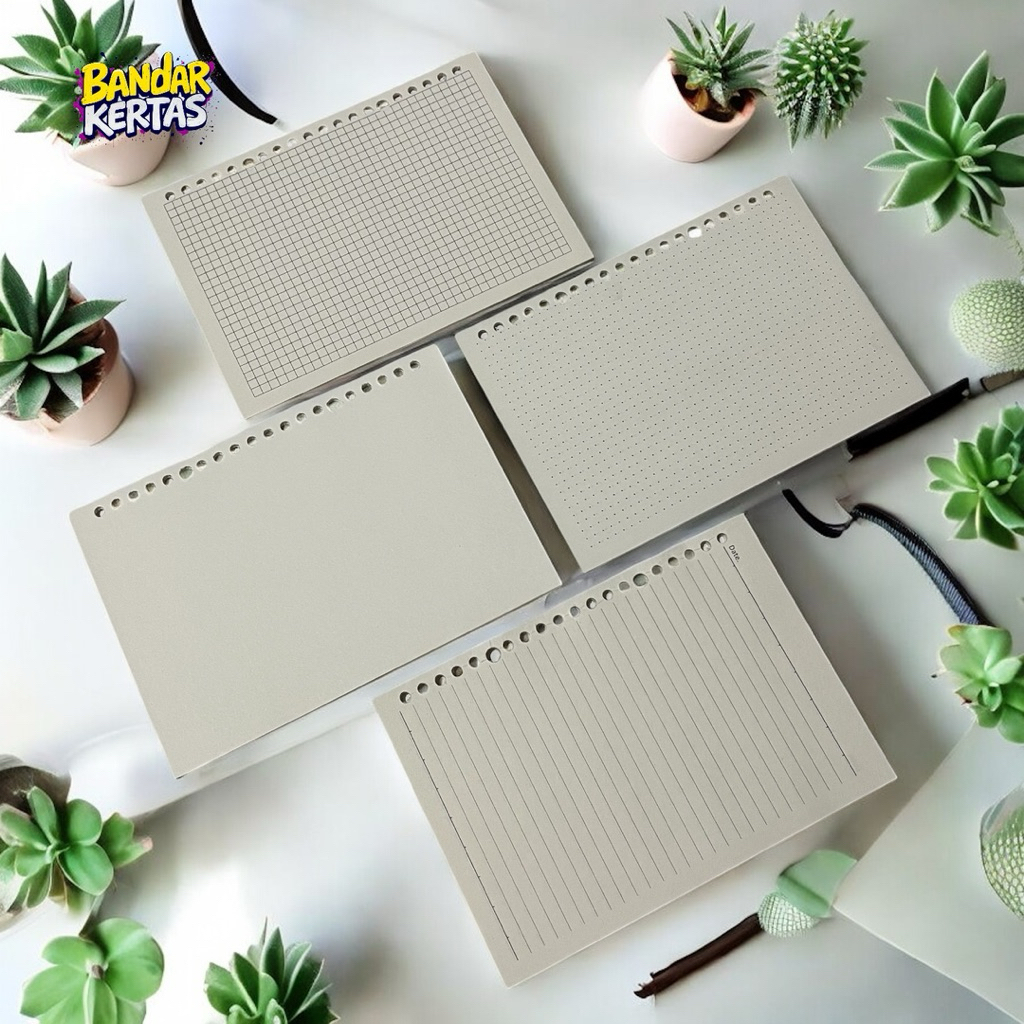 Jual Kertas Binder Bookpaper/Loose Leaf Bookpaper/Kertas isi ulang ...