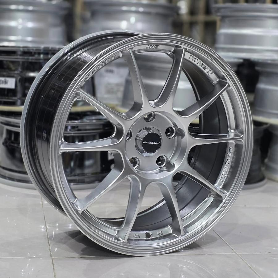 Jual velg racing r17 lebar 8 pcd 5x114,3 WEDDSPORT TC105X ET 42 velg ring 17 mobil Terios civic ...