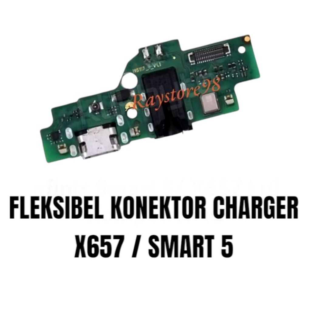 Jual Fleksibel Charger Smart 5 / X657 FULL KOMPONEN IC Flexible Flexibel Konektor Carjer PCB ...