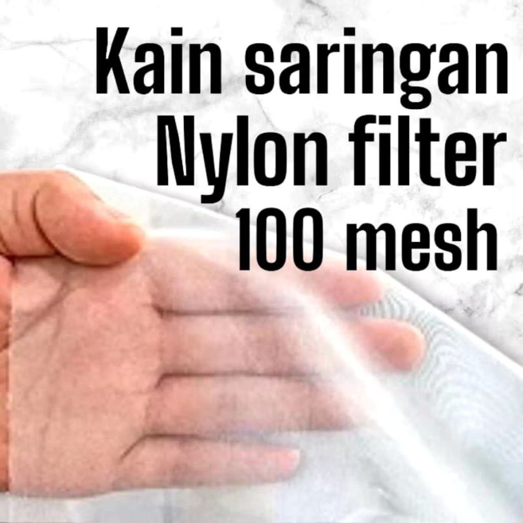 Jual kain saringan nylon mesh 100 | Shopee Indonesia