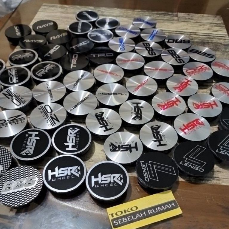 Jual KODE H69H dop velg tutup as center velg racing variasi diameter ...
