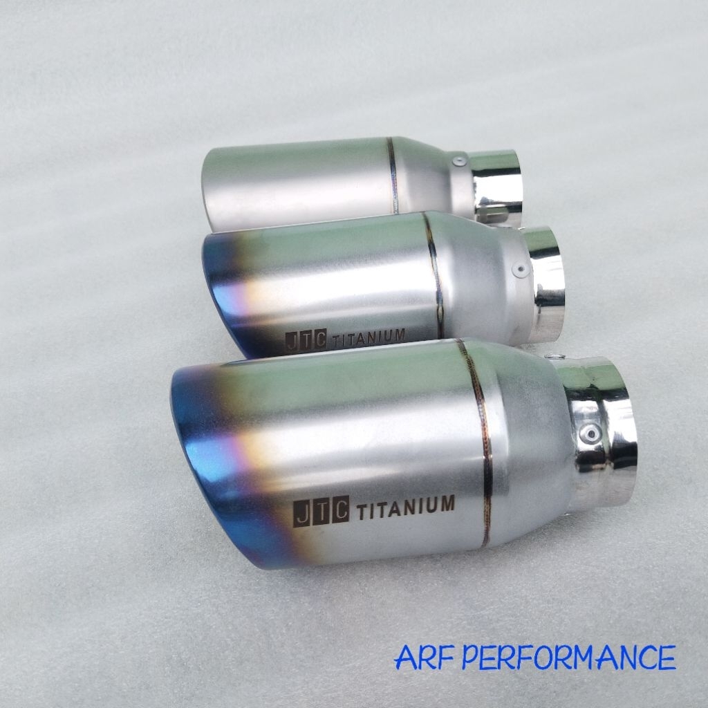 Jual MUFFLER TAILPIPE 3,5 inch jtc titanium ( replika ) ORIGINAL arf performance | Shopee Indonesia