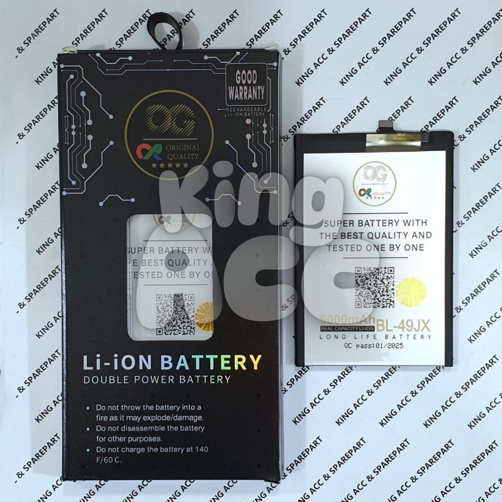 Jual NEW OG SUPER BATERAI BATRE BATTERY BL-49JX INFINIX HOT 30 / X6831 ...