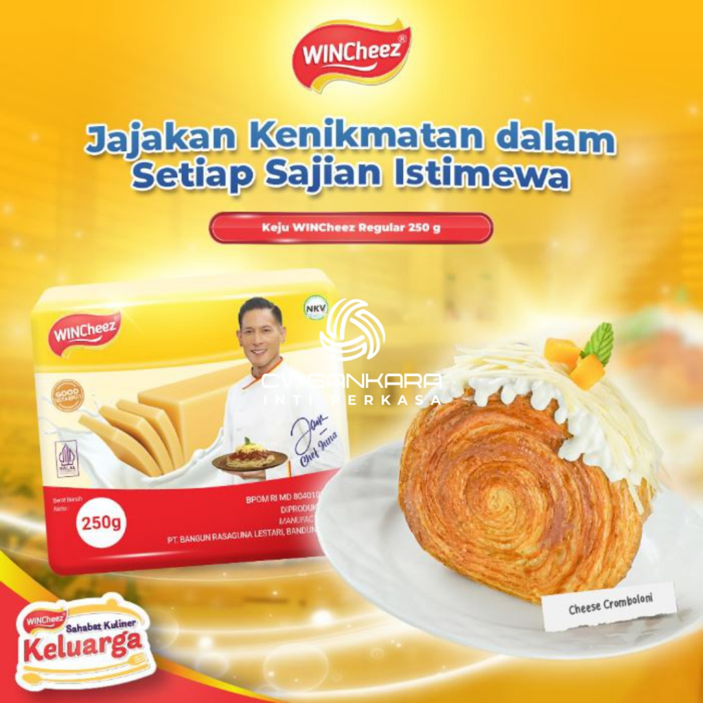 Jual (I-20) [1 slop] Keju Cheddar POTONGAN MY CHIZ winchese winces ...