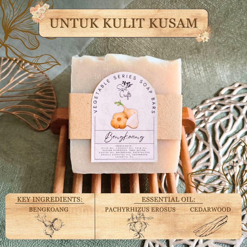 Jual Bengkoang Soap Bar - Scent Crafts - Sabun Bengkoang - Homemade ...
