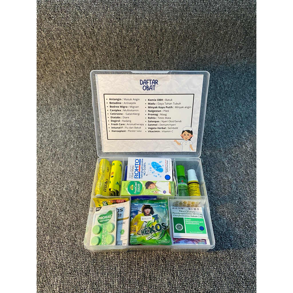 Jual Apotek Mini | Gift Custom | Emergency Box | Rekomendasi Hampers ...