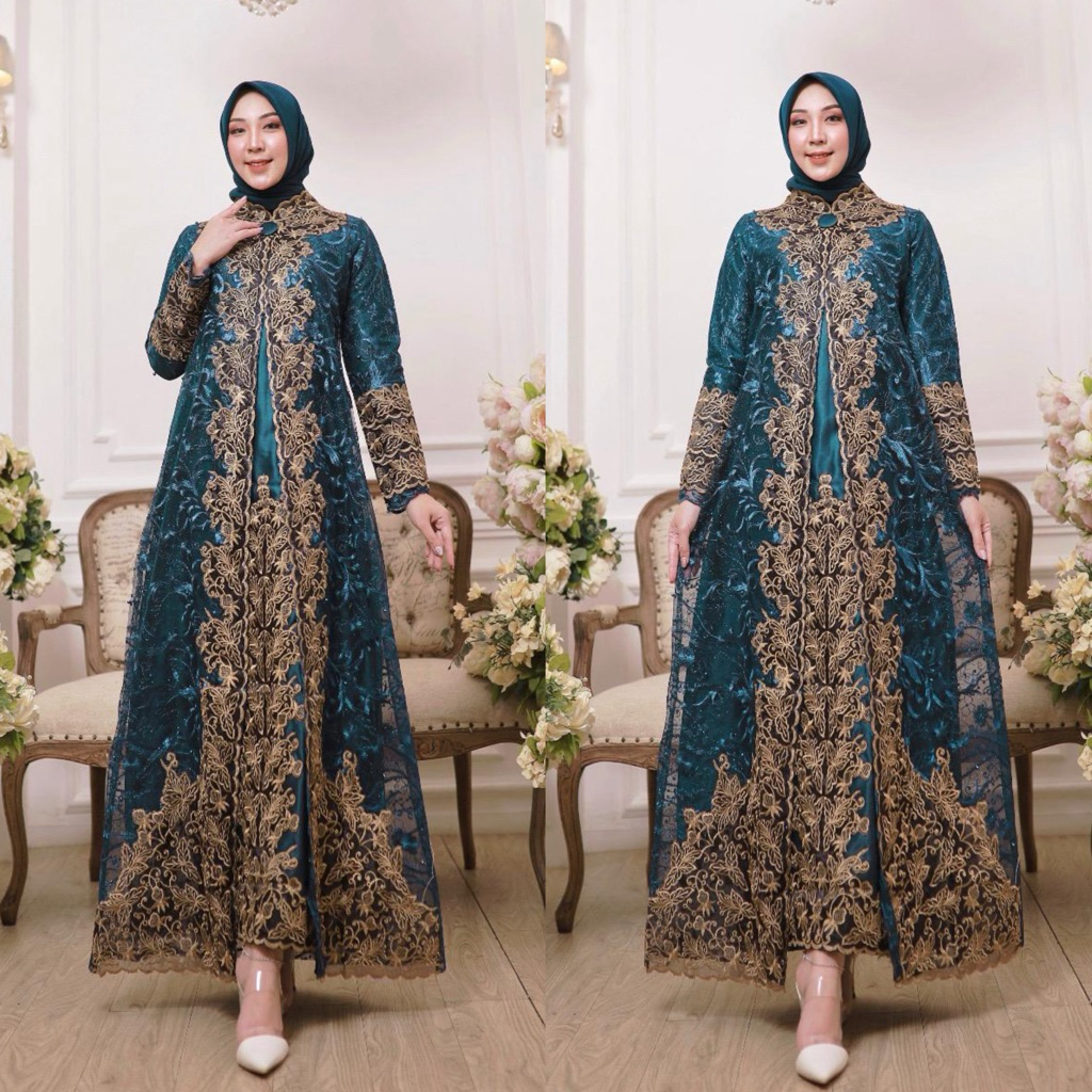 Jual Gamis Tile Casablanka M-3L| Gamis Jumbo Ld 120cm| Gamis Pesta ...
