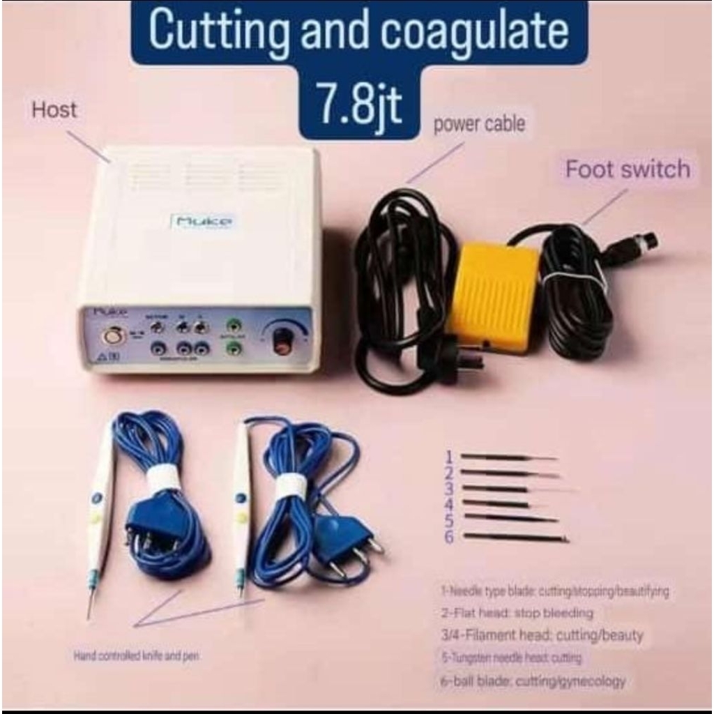 Jual Elektrik Cauter Cutting & Coagulate Bipolar Monopolar ESU Electro ...