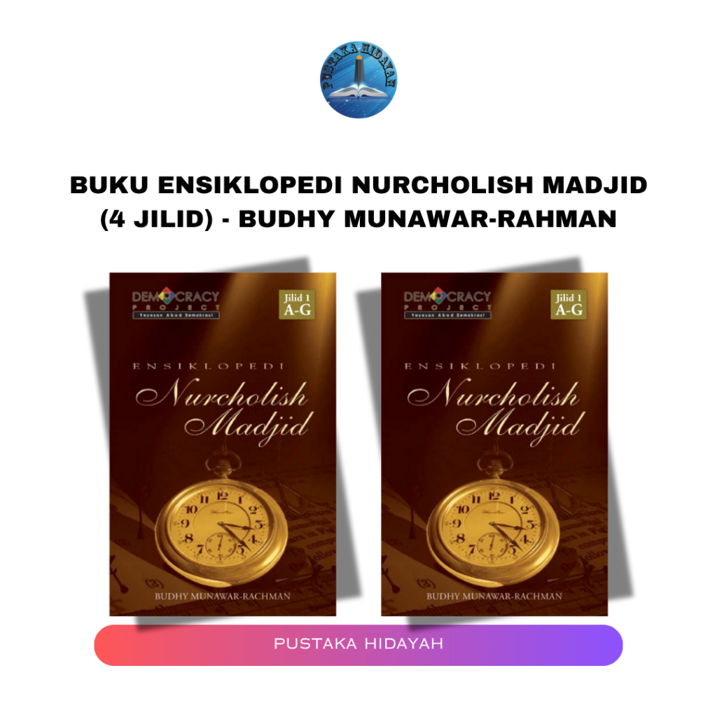 Jual Buku Ensiklopedi Nurcholish Madjid (4 Jilid) - Budhy Munawar ...