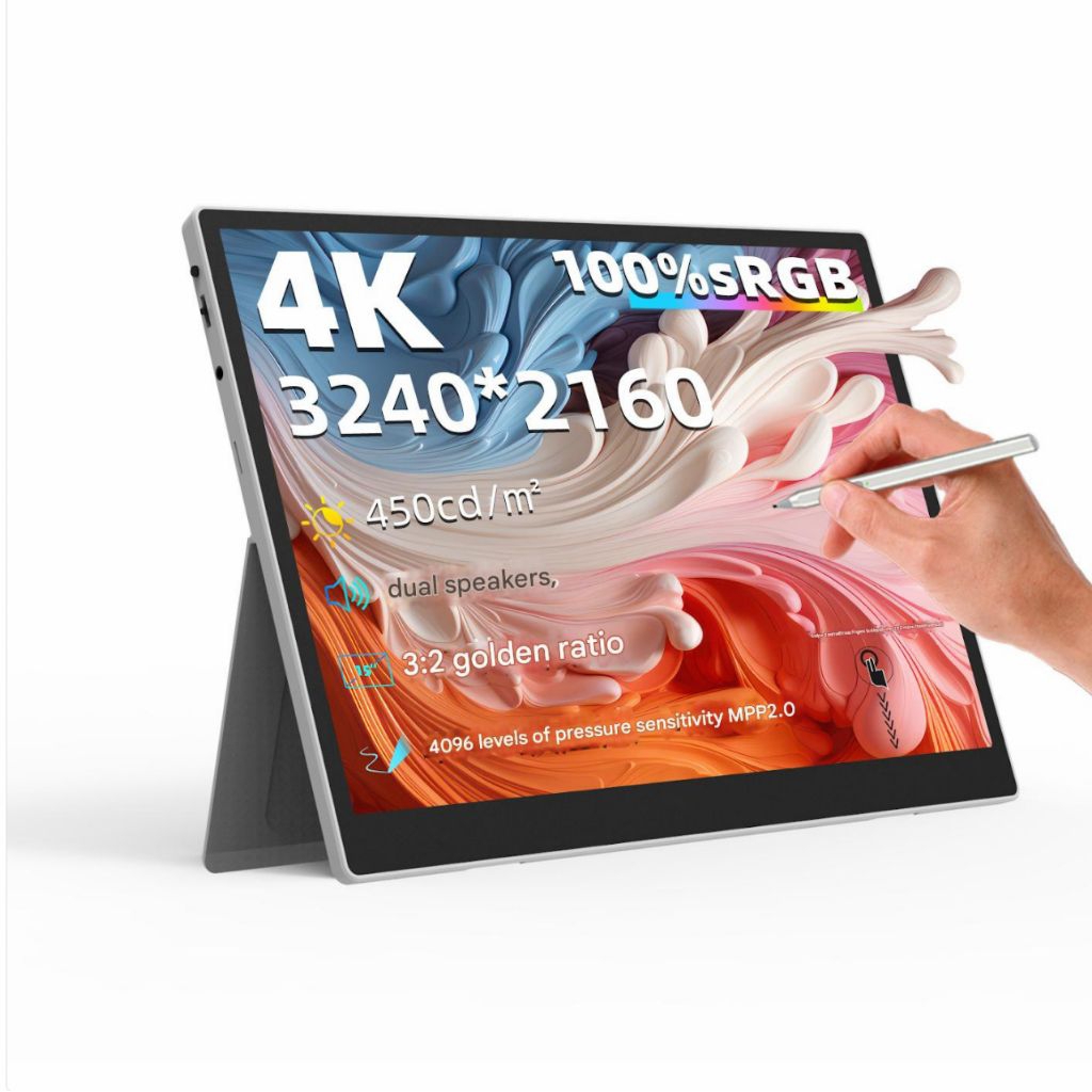 Jual Portable monitor 15 inch 4K touch display 4096-level pressure ...