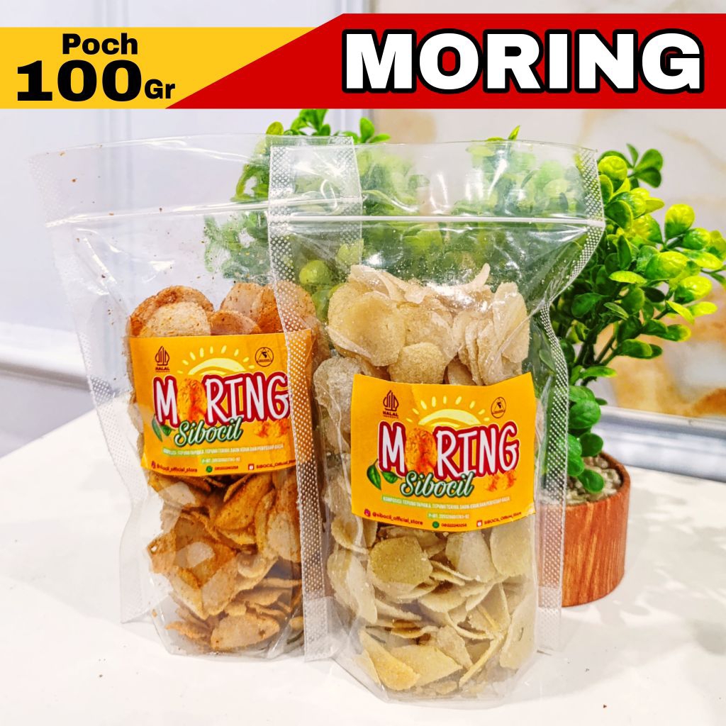 Jual Moring SIBOCIL 100 gr Keripik Pedas Daun Jeruk Cemilan Citruk ...