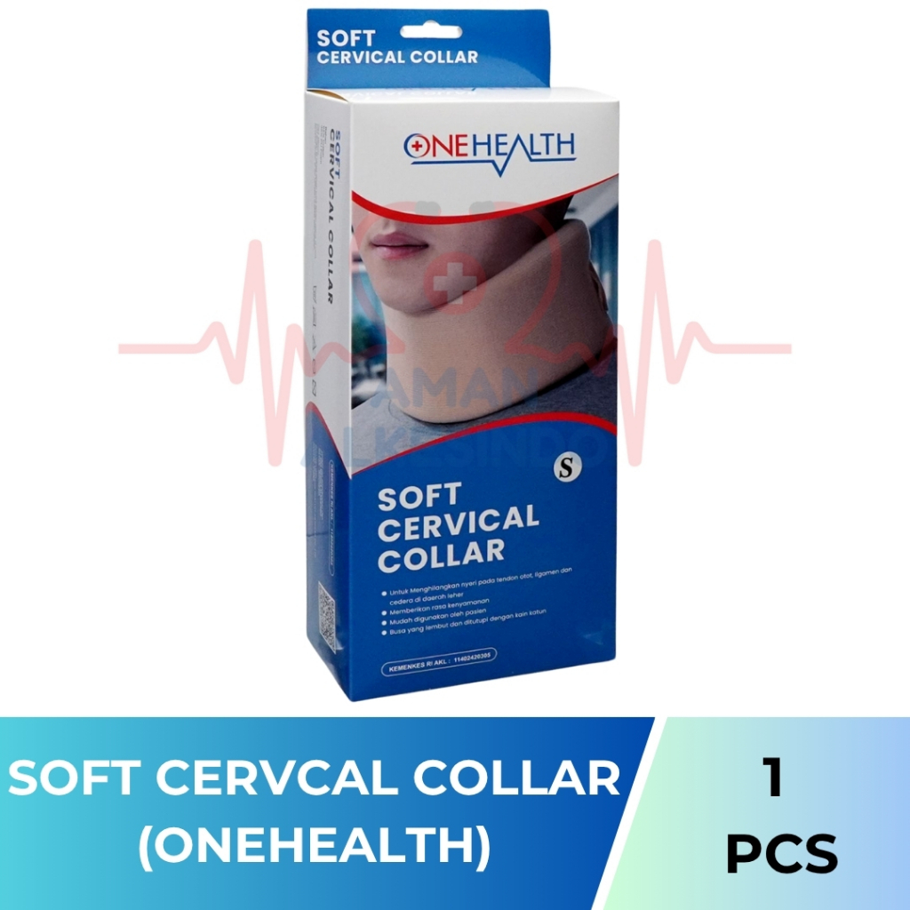 Jual Onehealth Soft Cervical Collar Dengan Lubang Ventilasi / Neck ...