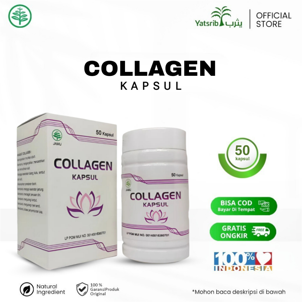 Jual Collagen Kapsul – Fish Collagen Untuk Kulit Cerah, Awet Muda ...