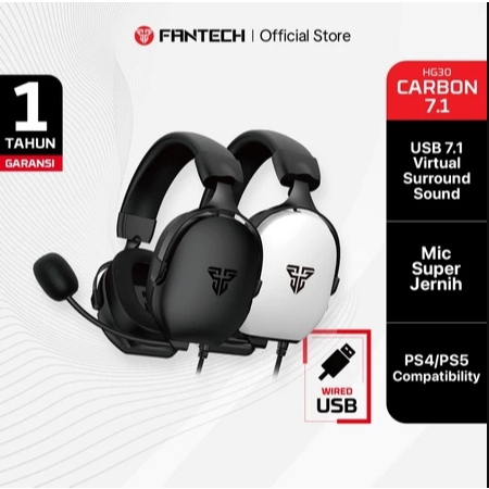 Jual antech CARBON 7.1 HG30 Headset Gaming USB 7.1 Virtual Surround ...