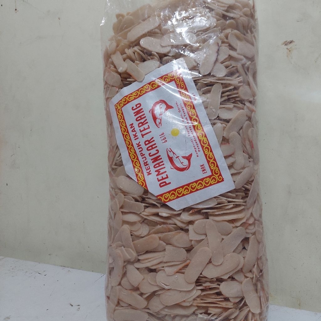 Jual krupuk ikan pemancar terang/ krupuk lidah/krupuk seblak | Shopee ...