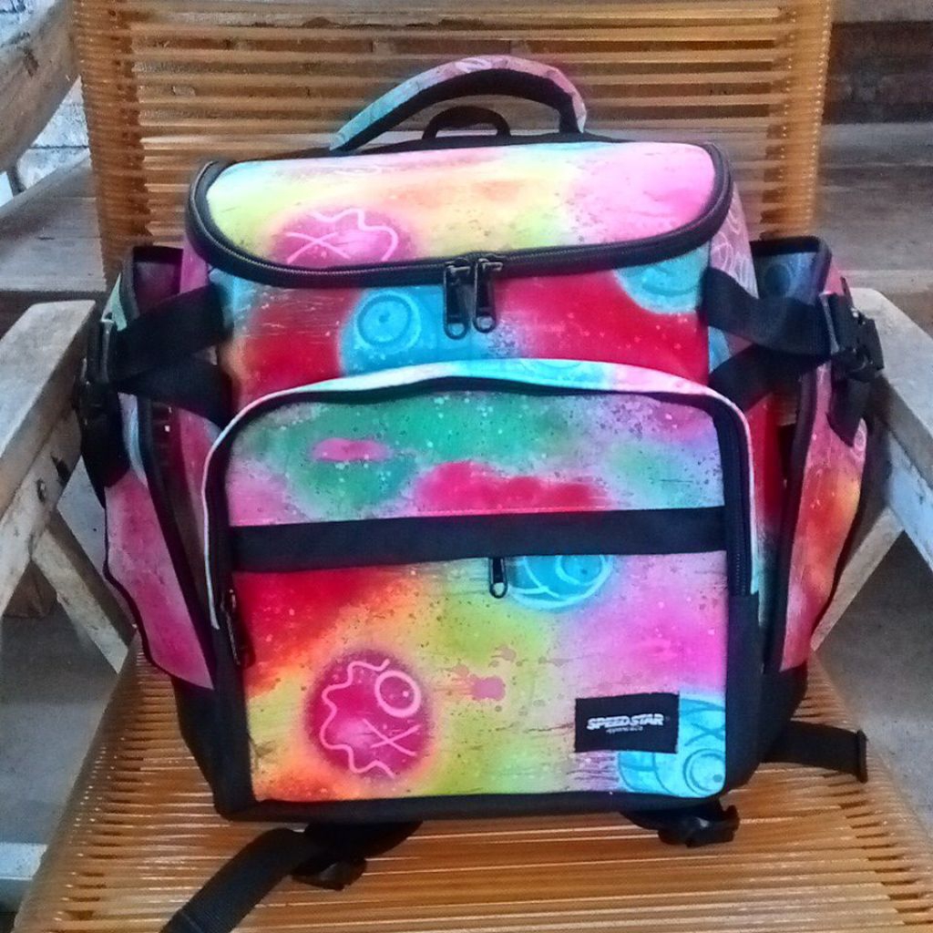 Jual TAS RANSEL SEPATU RODA MERK SPEED STAR UKURAN 25L WARNA NAVY ...