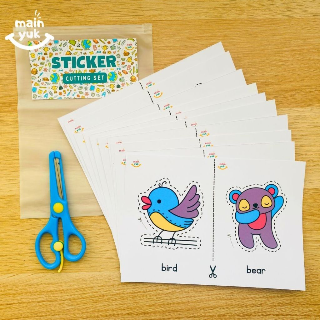 Jual Paket Menggunting Sticker untuk Anak – Souvenir Ulang Tahun ...