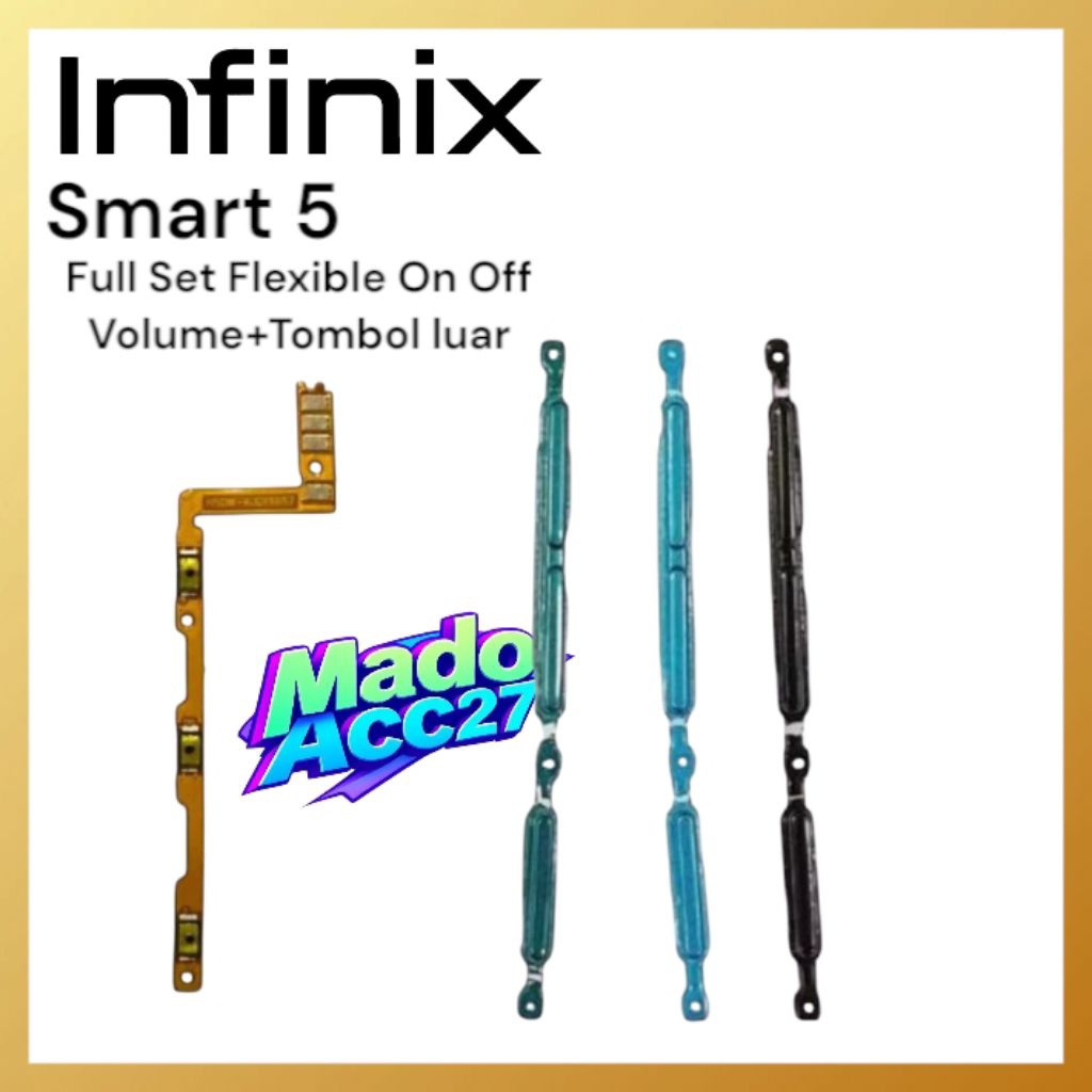 Jual MD Infinix X657 Smart 5 Full Set Flexible On Off Volume+Tombol ...