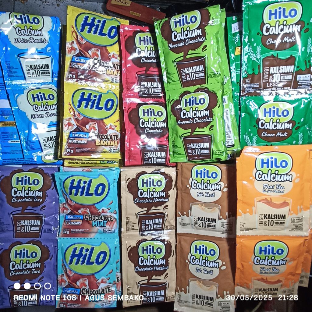 Jual 1 rcg Hilo calcium isi 10s all varian (BELI 4 GROSIR) | Shopee ...