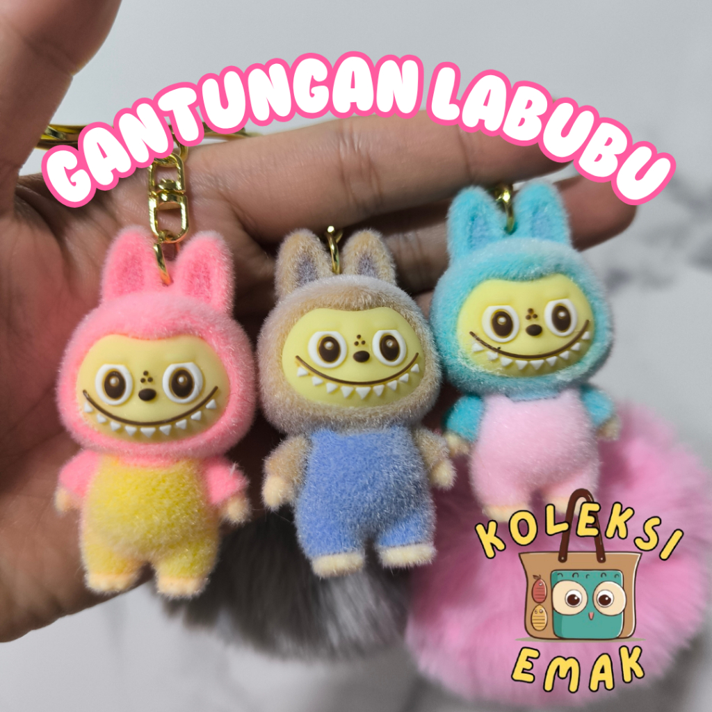 Jual Keychain Labubu Limited Edition Gantungan Kunci Boneka Labubu ...