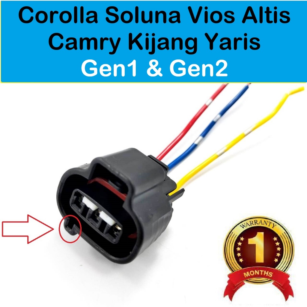Jual Soket ISC Toyota Corolla Soluna Vios Altis Camry Kijang Yaris IACV ...