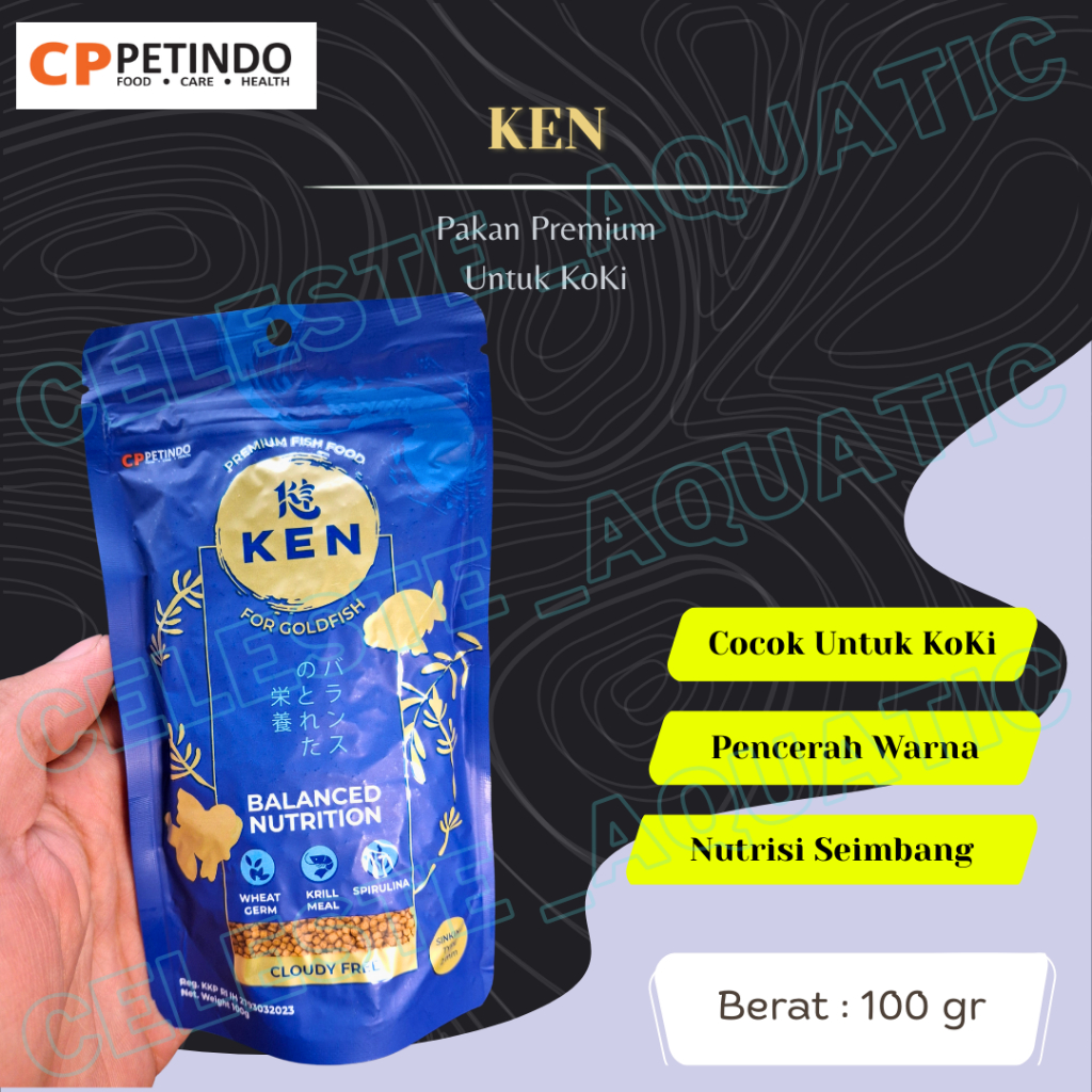 Jual CP PETINDO - KEN - PELET IKAN PREMIUM - BALANCE NUTRITION - PAKAN ...