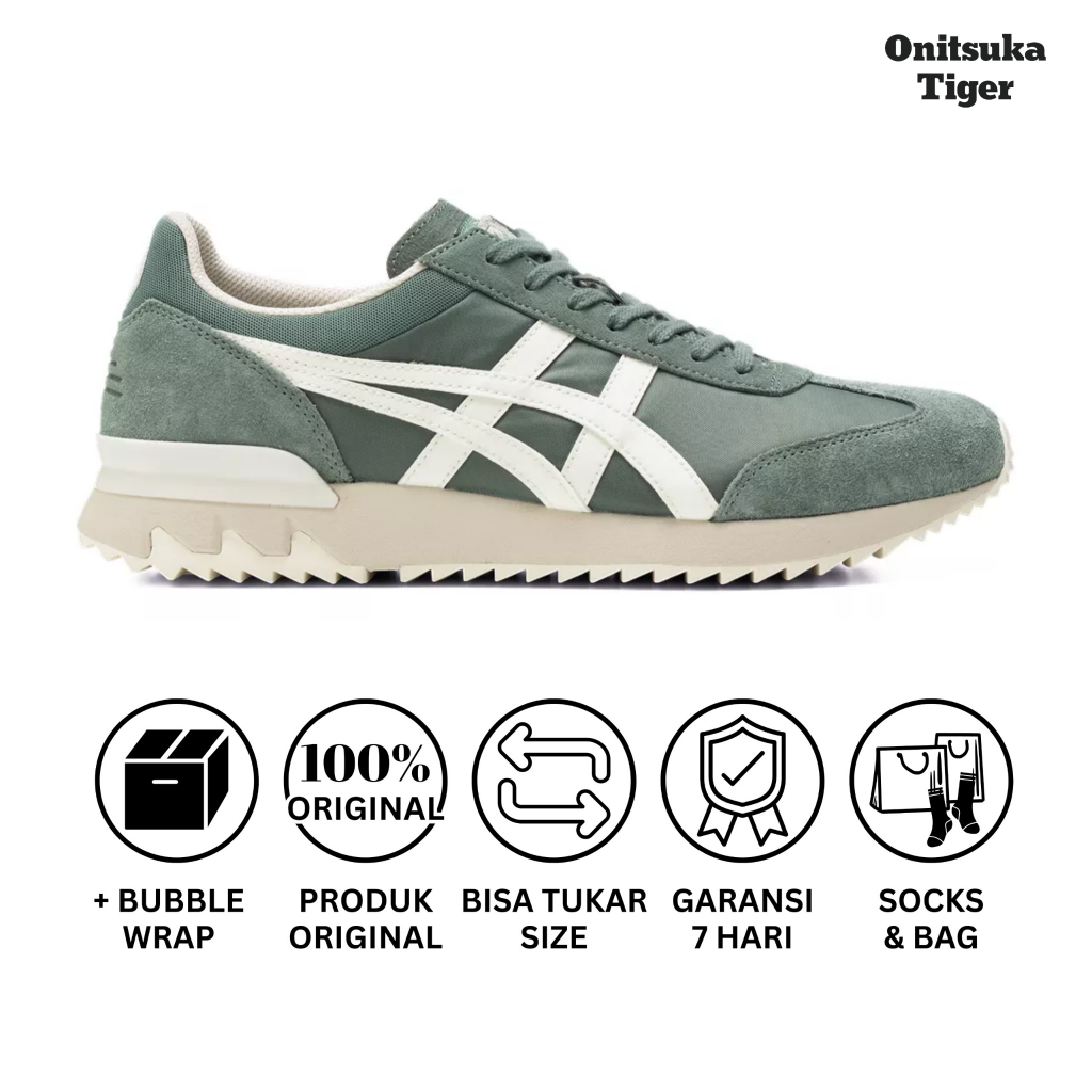 Jual Sepatu 0nitsuka Tlger Mexco66 Clifornia 78 Ex Green White Sneakers ...