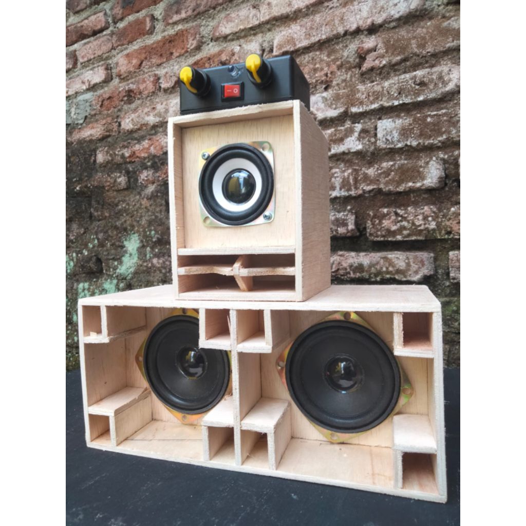 Jual Paket Sound Miniatur Fullset siap bunyi+Amplifier bluetooth ...