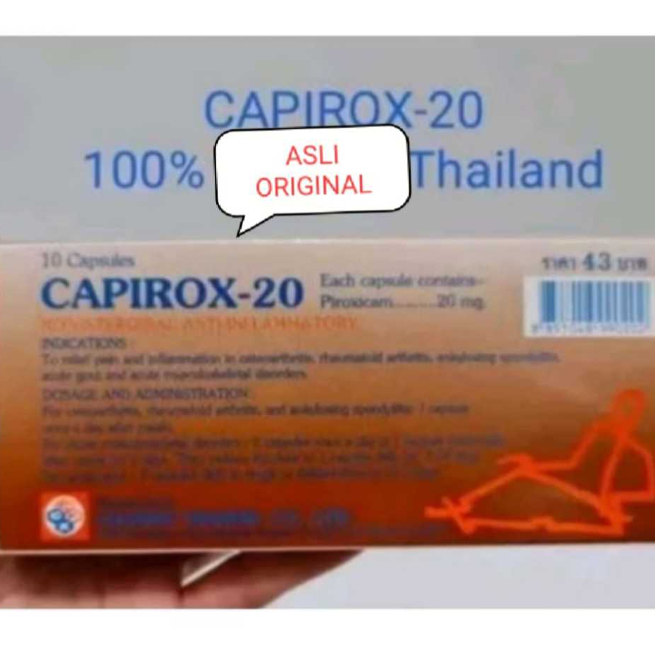 Jual CAPIROX-20 OBAT HAIWAN AYAM LUMPUH TURUN URAT CIDERA KEPUKUL ( 1 ...