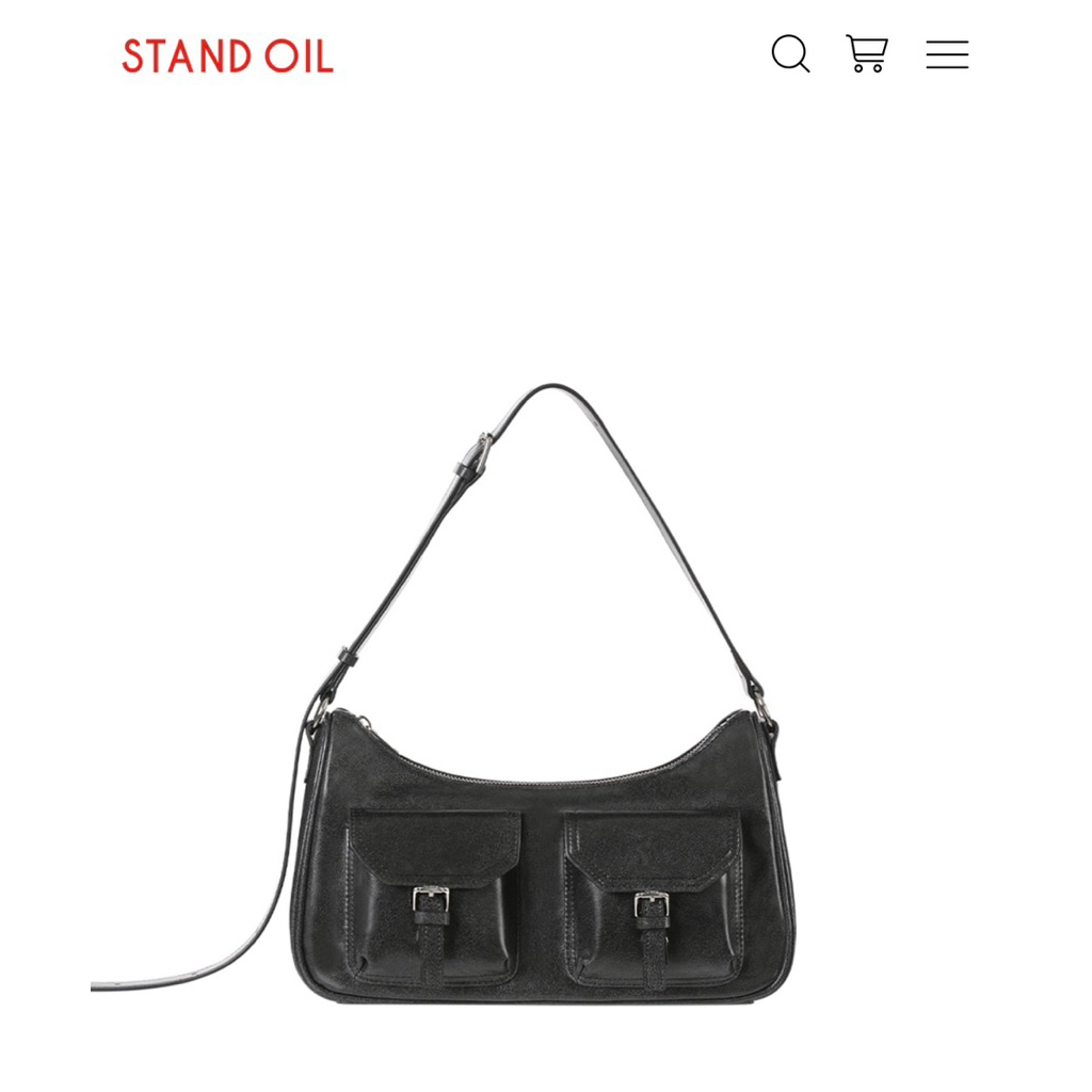 Jual STAND OIL JOEY MINI BAG BLACK 100% ORIGINAL / TAS HAECHAN BAG ...