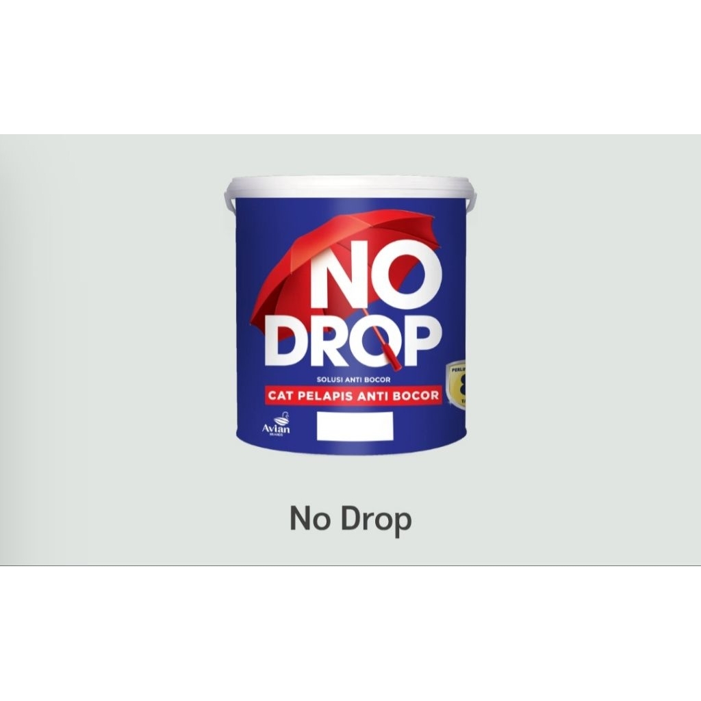 Jual Cat Tembok Waterproof No Drop Abu-Abu 20 Kg | Shopee Indonesia