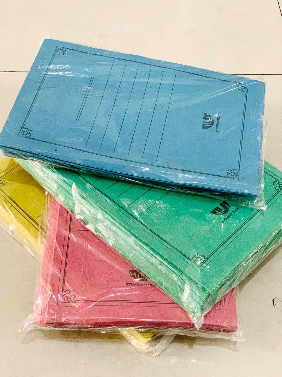 Jual (1 Pack/50 Pcs) Stofmap Kertas Folio/ Map Kertas | Shopee Indonesia