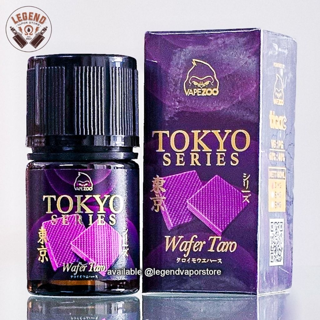 Jual FREEBASE - LIQUID TOKYO SERIES Wafer Taro 60ML 3MG 6MG 9MG ...