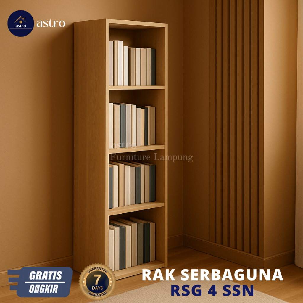 Jual ASTRO RSG - RAK SERBAGUNA / RAK BUKU / RAK SUSUN TANPA PINTU ...