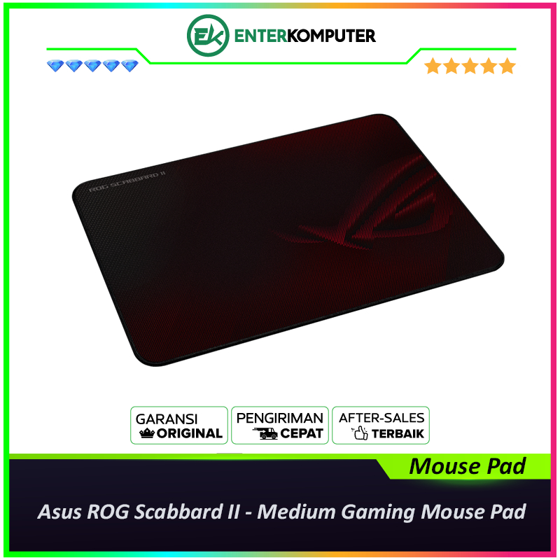 Jual Asus ROG Scabbard II - Medium Gaming Mouse Pad | Shopee Indonesia