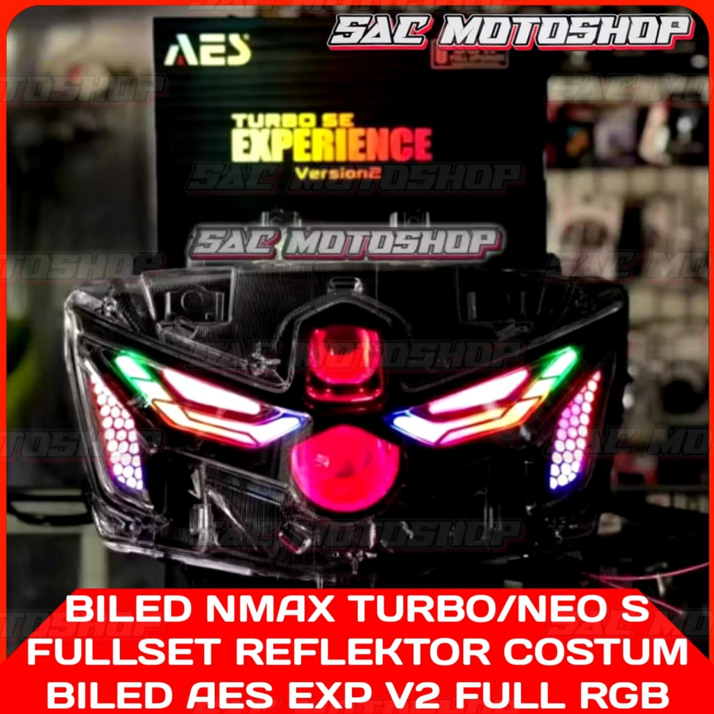 Jual BILED NMAX TURBO dan NMAX NEO S FULL SET REFLEKTOR CUSTOM BILLED ...