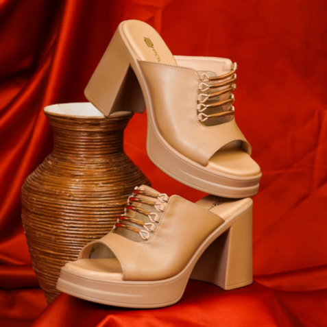 Jual Pollux Classic WPOAS 10 - Sandal Heels Wanita Kekinian Berbahan ...
