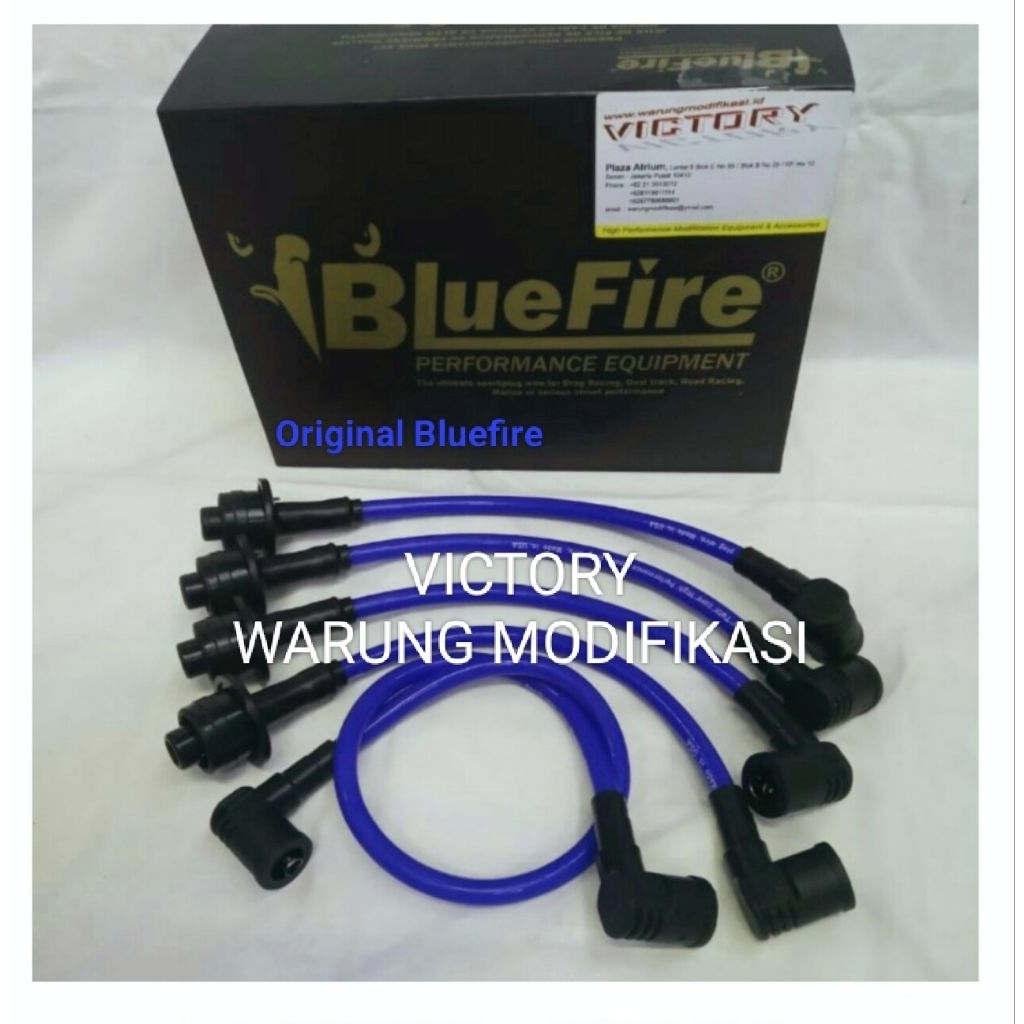 Jual kabel busi racing toyota kijang efi 1800 bluefire original ...