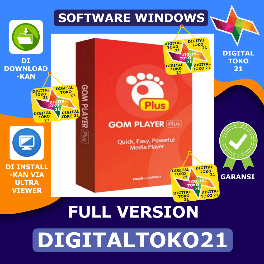 Jual [Diinstallkan] GOM Player Plus 2.3.95.5366 Full Version Software PC Komputer Laptop Windows ...