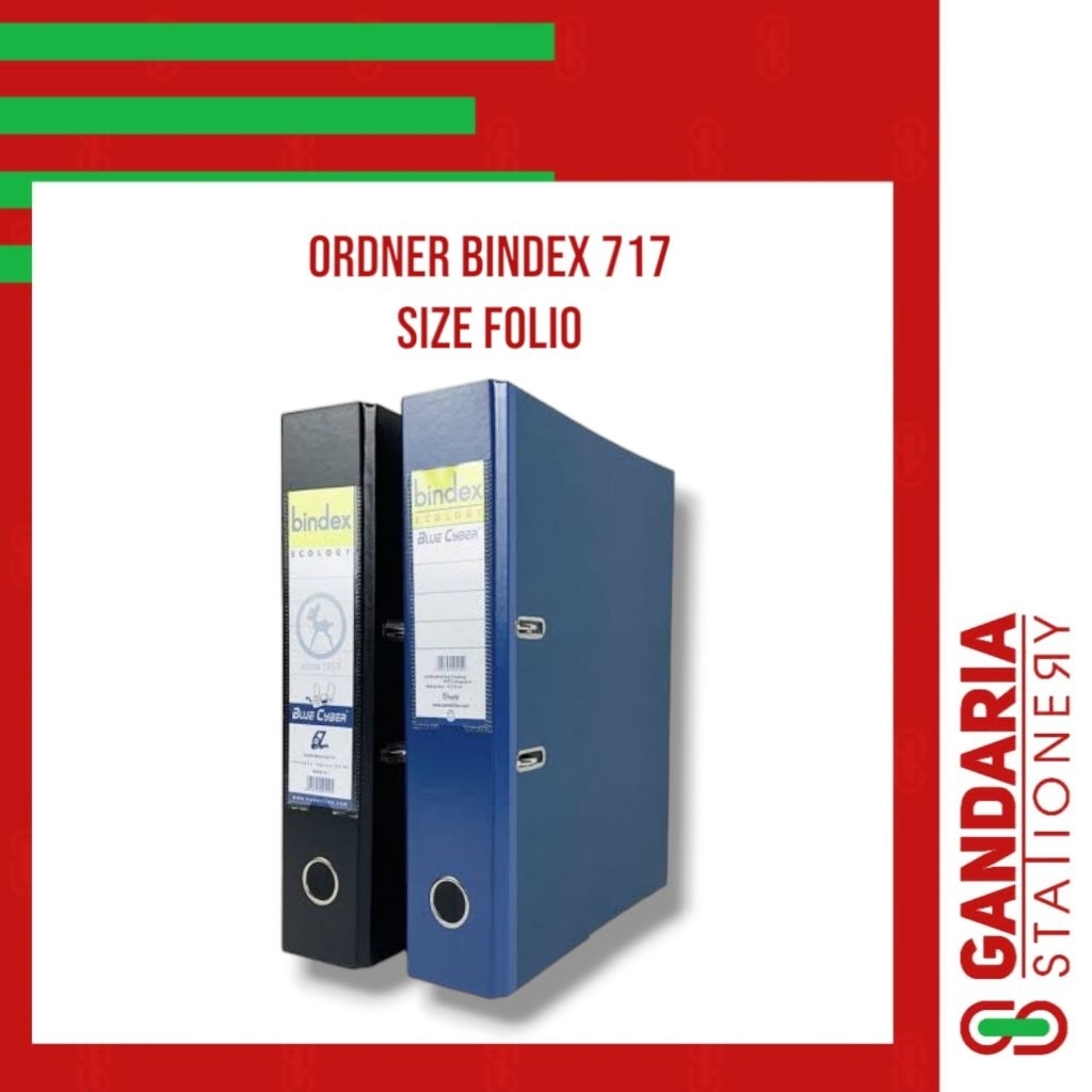Jual BINDEX - ORDNER FOLDER FILE 717 FOLIO 1 PCS | Shopee Indonesia