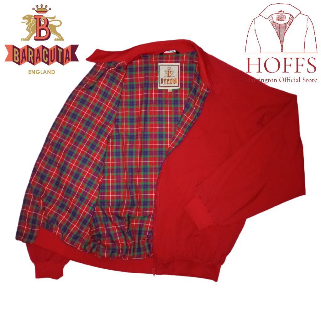 Jual Baracuta G9 Harrington Jacket Red XL 1BRCTG9HRTBRE | Shopee Indonesia