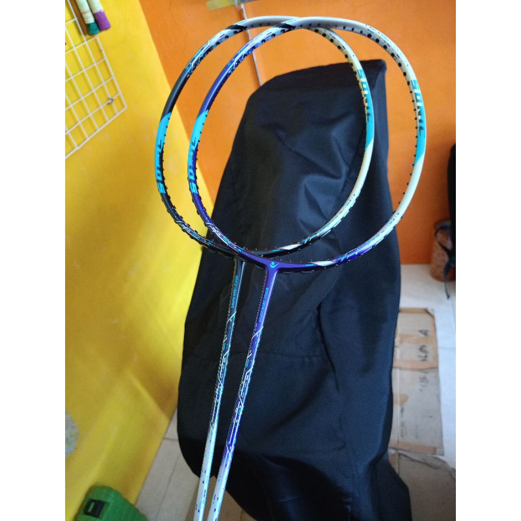 Jual Raket badminton siken sonic 20 original berat 84 85 gram | Shopee ...