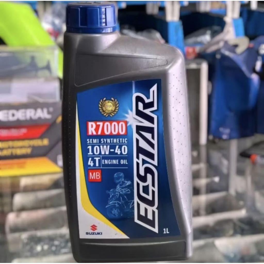 Jual Oli Motor SGO Ecstar Matic R7000 4T 10W-40 1 L | Shopee Indonesia