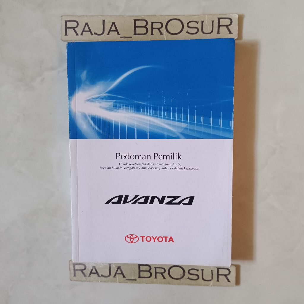 Jual Buku pedoman pemilik Manual book Toyota Avanza Veloz 2011-2015 ORI ...