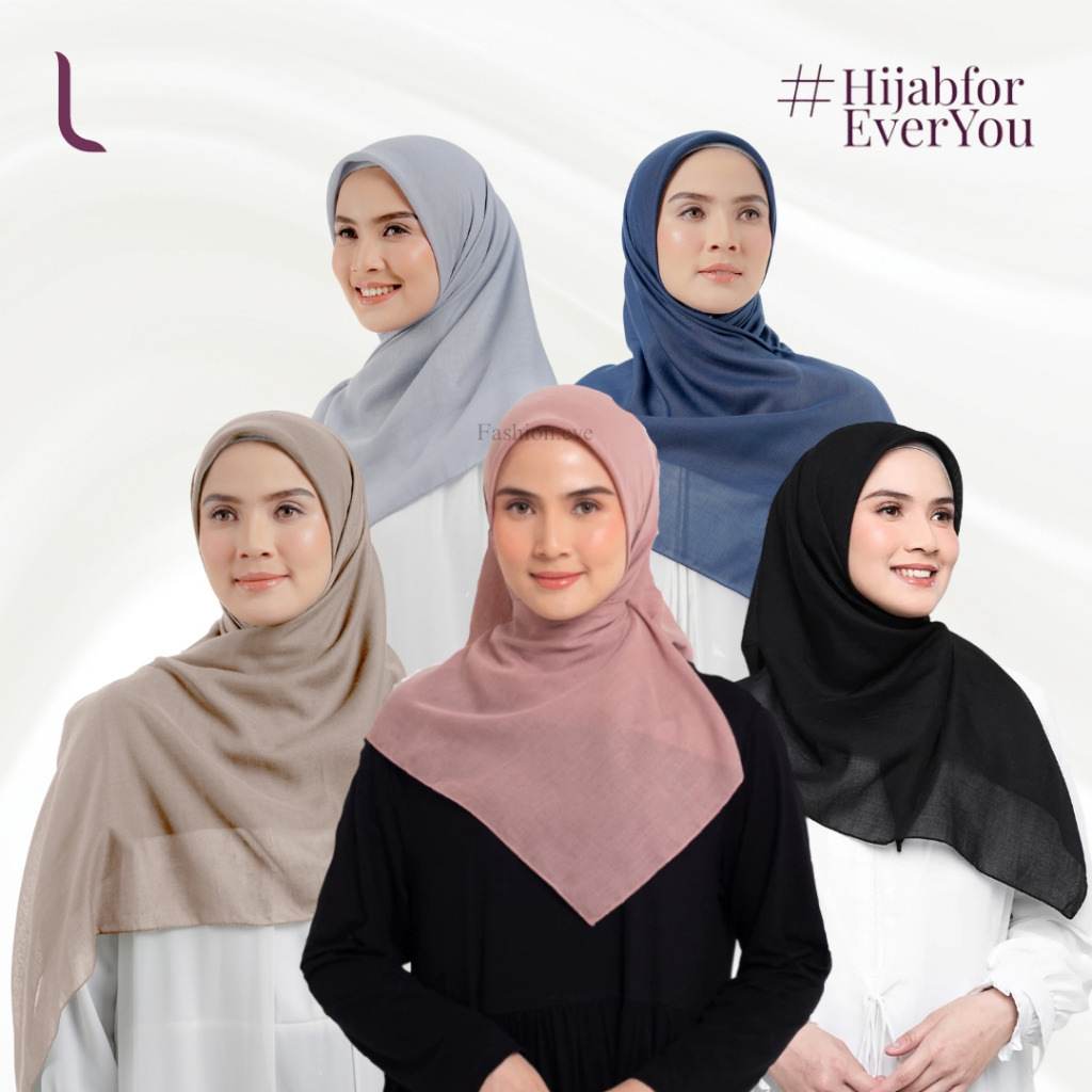 Jual Elzatta Kerudung Hijab Segi Empat Polos Premium Original | Shopee ...